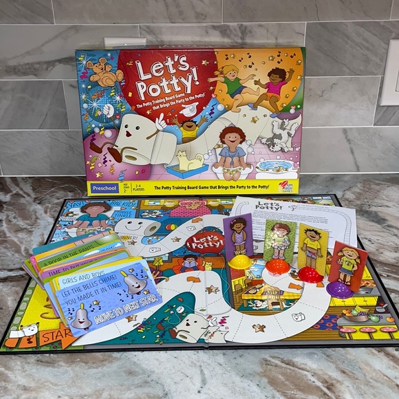 Aim High Games | Toys | Euc Lets Potty Potty Training Board Game For ...